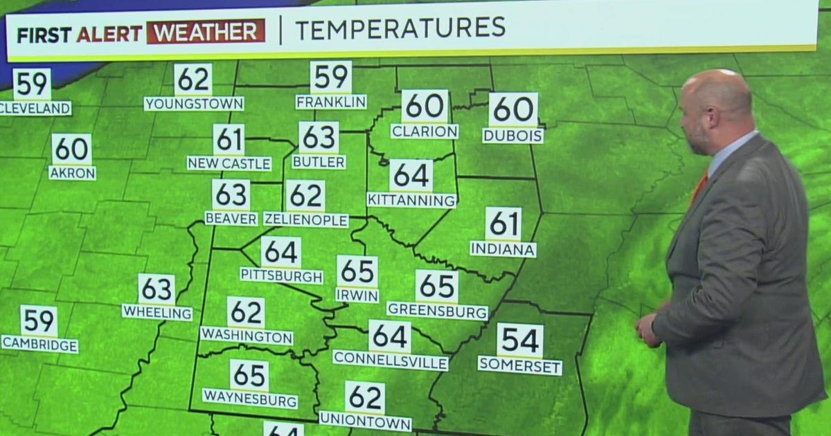 KDKA-TV Nightly Forecast (5/15) - CBS Pittsburgh