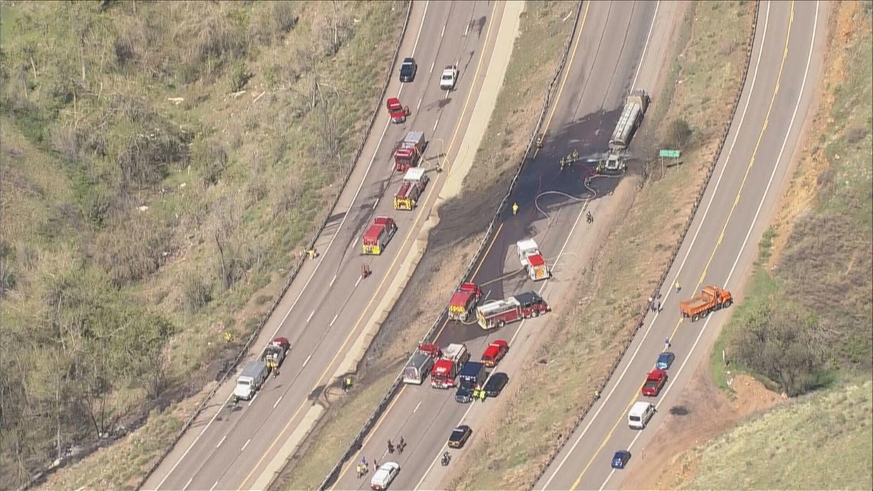 1 killed, truck driver in the hospital after fiery crash on Interstate ...