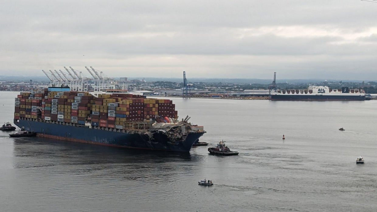 Dali returns to Port of Baltimore after weeks trapped under Key Bridge ...