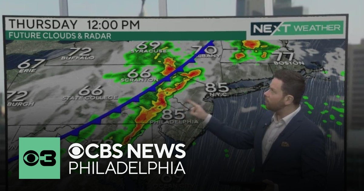 NEXT Weather: Tracking thunderstorms in Philly region later in the week ...