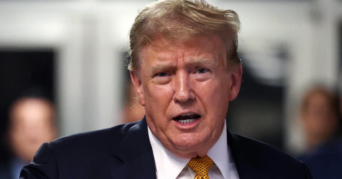 Donald Trump and Rudy Giuliani appear in court for separate cases - CBS ...