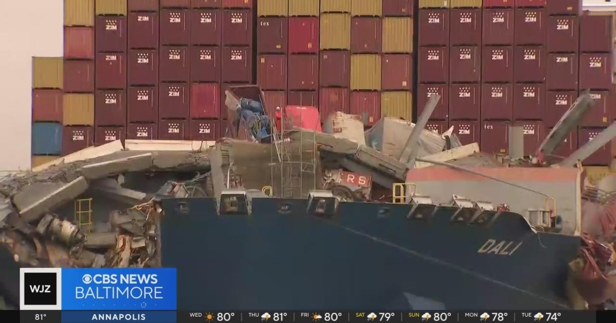 Deepest temporary channel opens around Key Bridge collapse - CBS Baltimore