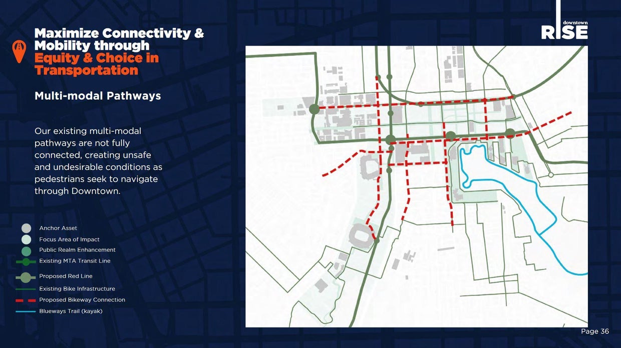 Here's what's in downtown Baltimore's 10-year revitalization plan - CBS ...