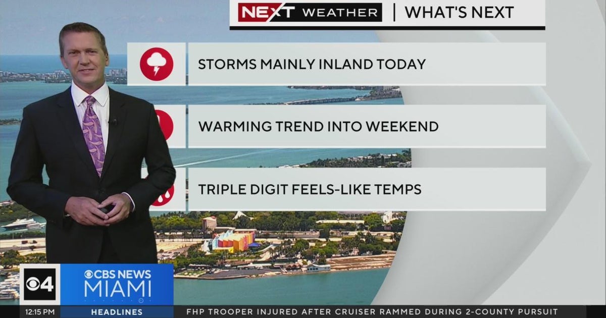 South Florida Weather for Wednesday 5/22/2024 12PM - CBS Miami