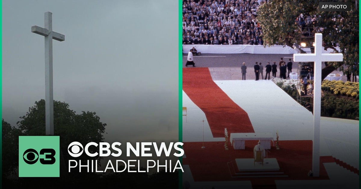 Famous cross that overlooked Pope John Paul II's 1979 Mass in ...