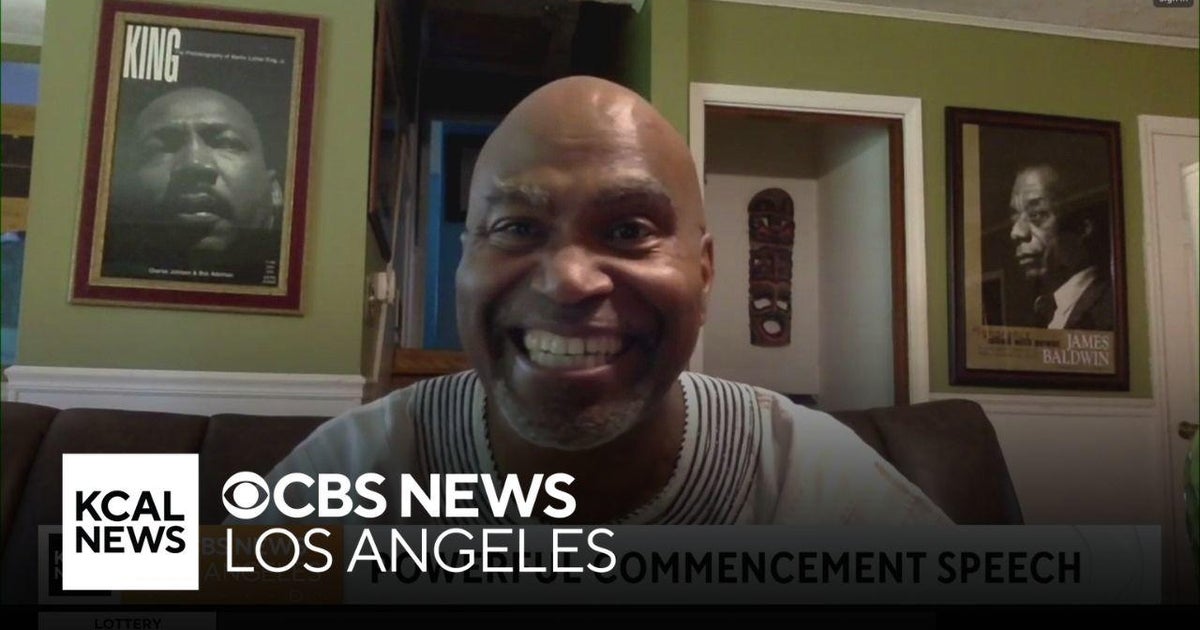 Powerful HBCU commencement speech goes viral - CBS Los Angeles