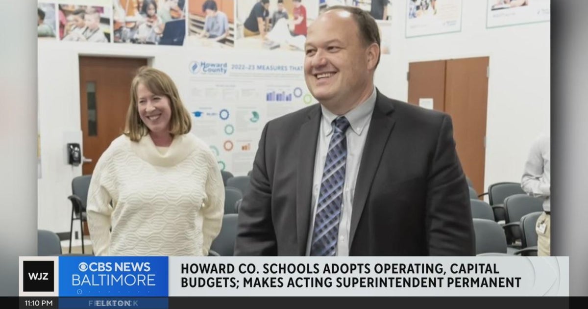 Howard County Public Schools names new superintendent - CBS Baltimore