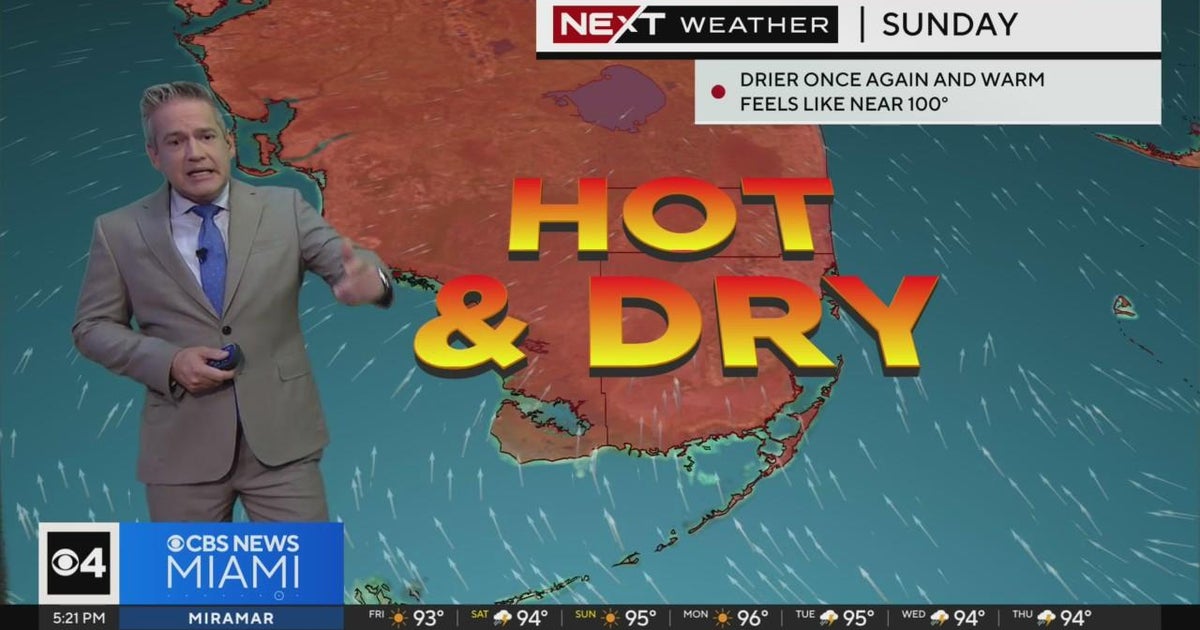 South Florida weather for Friday 5/24/24 5PM - CBS Miami