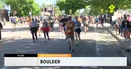 Bolder Boulder brings in runners from all across the world - CBS Colorado