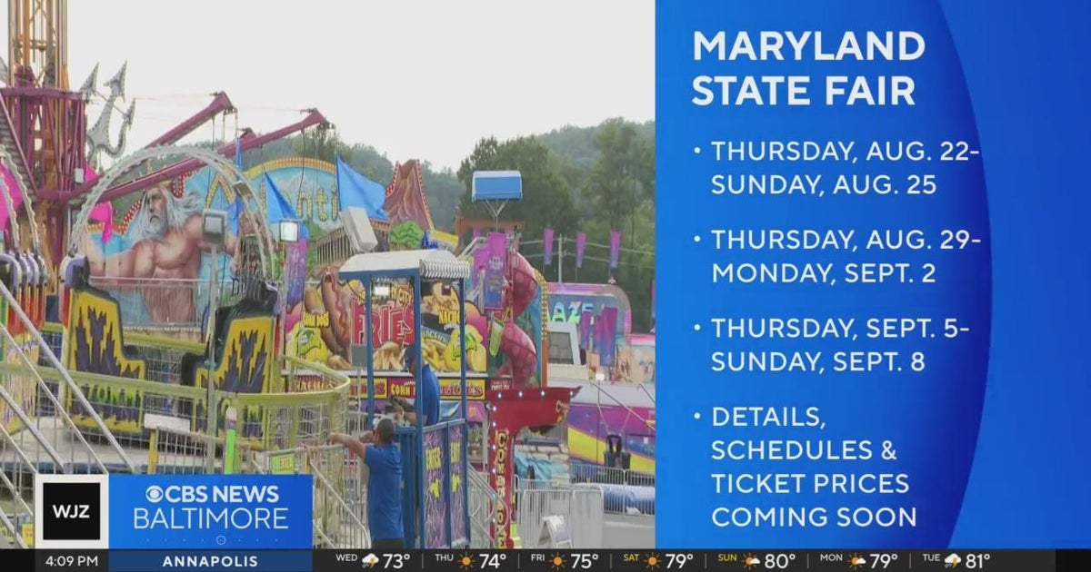 Maryland State Fair returning to Timonium this summer - CBS Baltimore