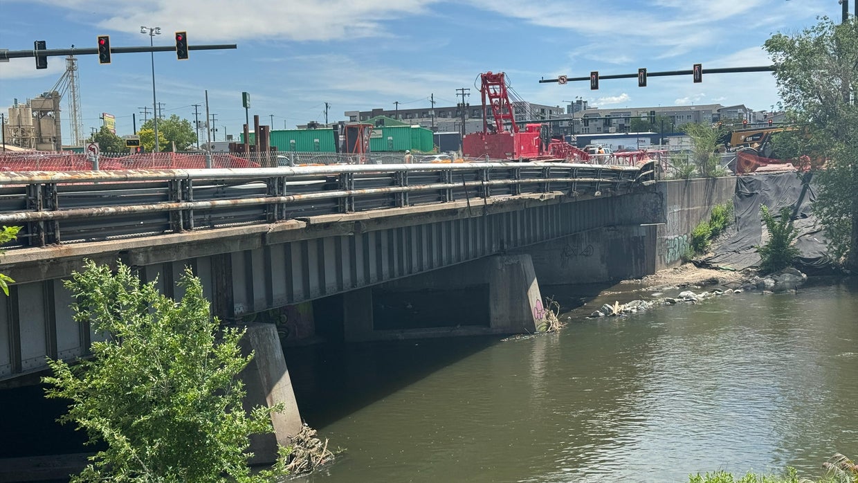113-year-old Denver bridge demolished, to be rebuilt for improved safety - CBS Colorado