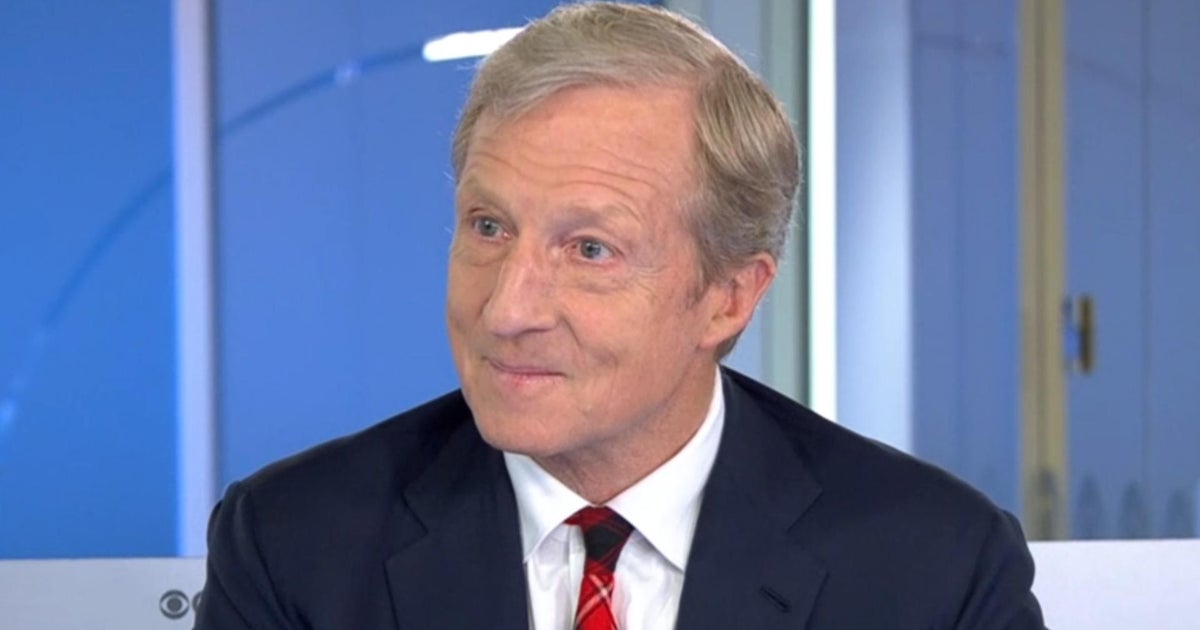 Tom Steyer on how to win the war against climate change - CBS News