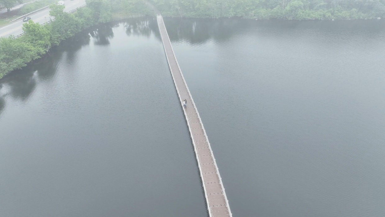 New 3,000-foot floating boardwalk allows visitors to "walk on water" in ...