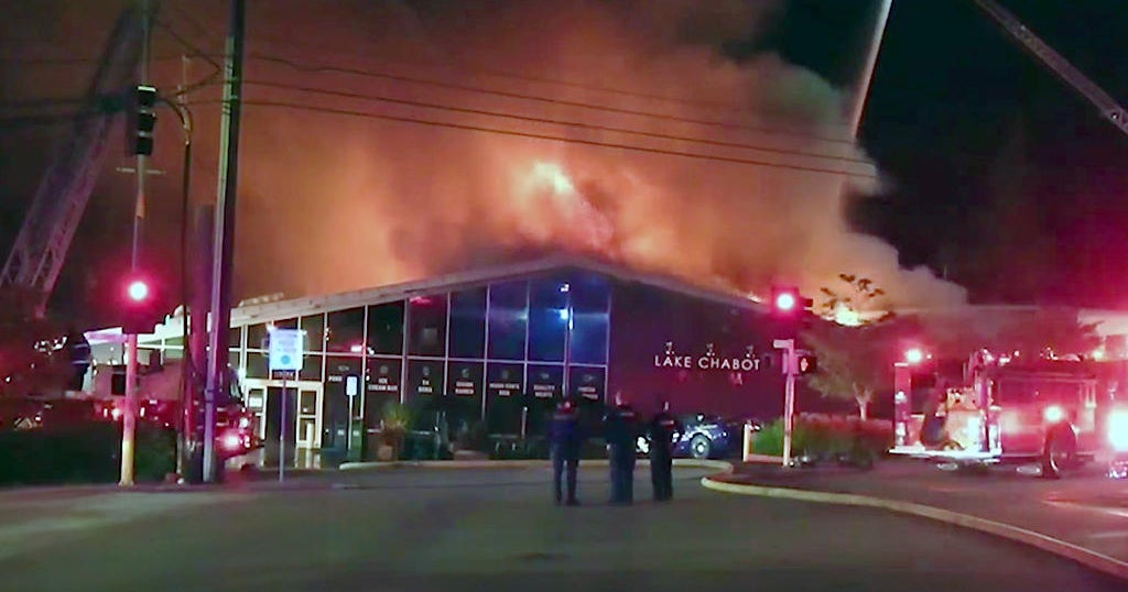 Castro Valley community stunned after fire guts Lake Chabot Public ...