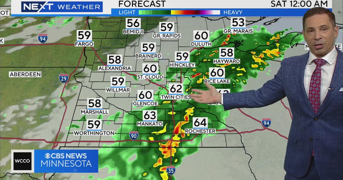 NEXT Weather: Noon forecast from May 31, 2024 - CBS Minnesota