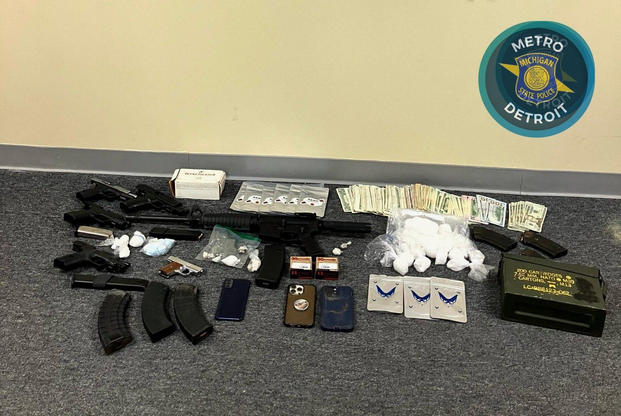 Authorities seize $50,000 worth of drugs, 6 firearms and 2023 Corvette ...