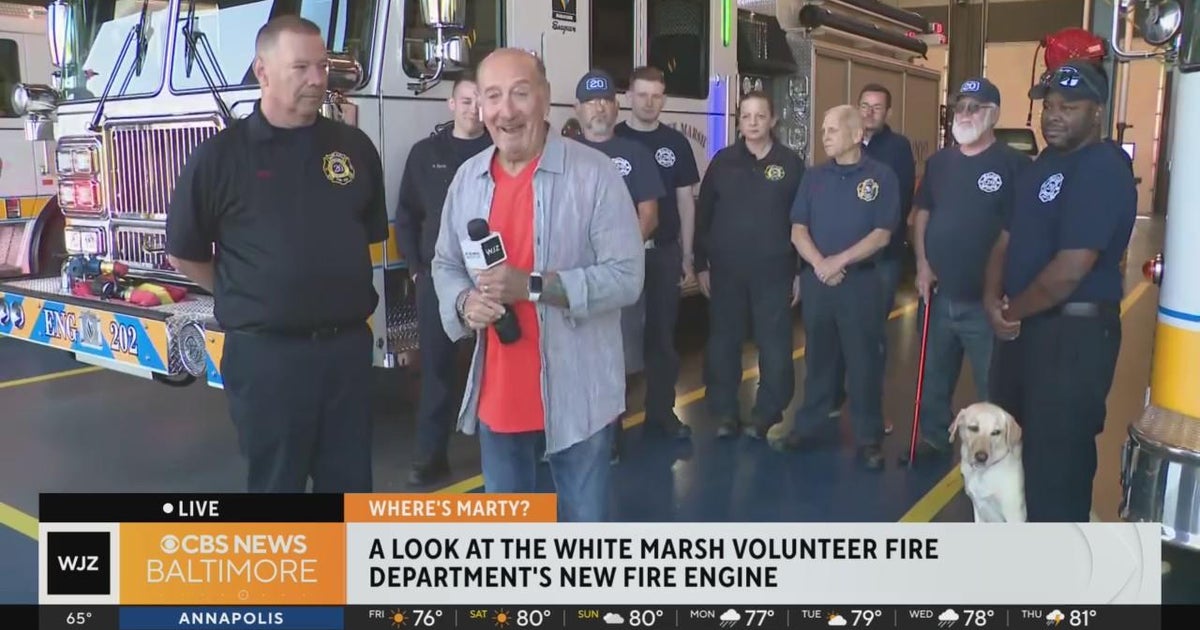 A look at the White Marsh Volunteer Fire Department's new fire Engine ...