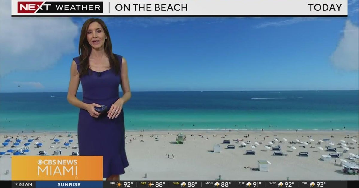 South Florida weather forecast for Friday 05/31/24 7AM - CBS Miami
