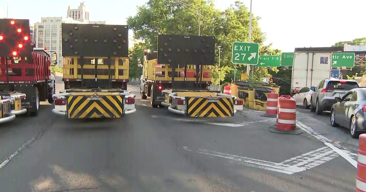 Brooklyn-Queens Expressway reopens early as crews finish weekend ...
