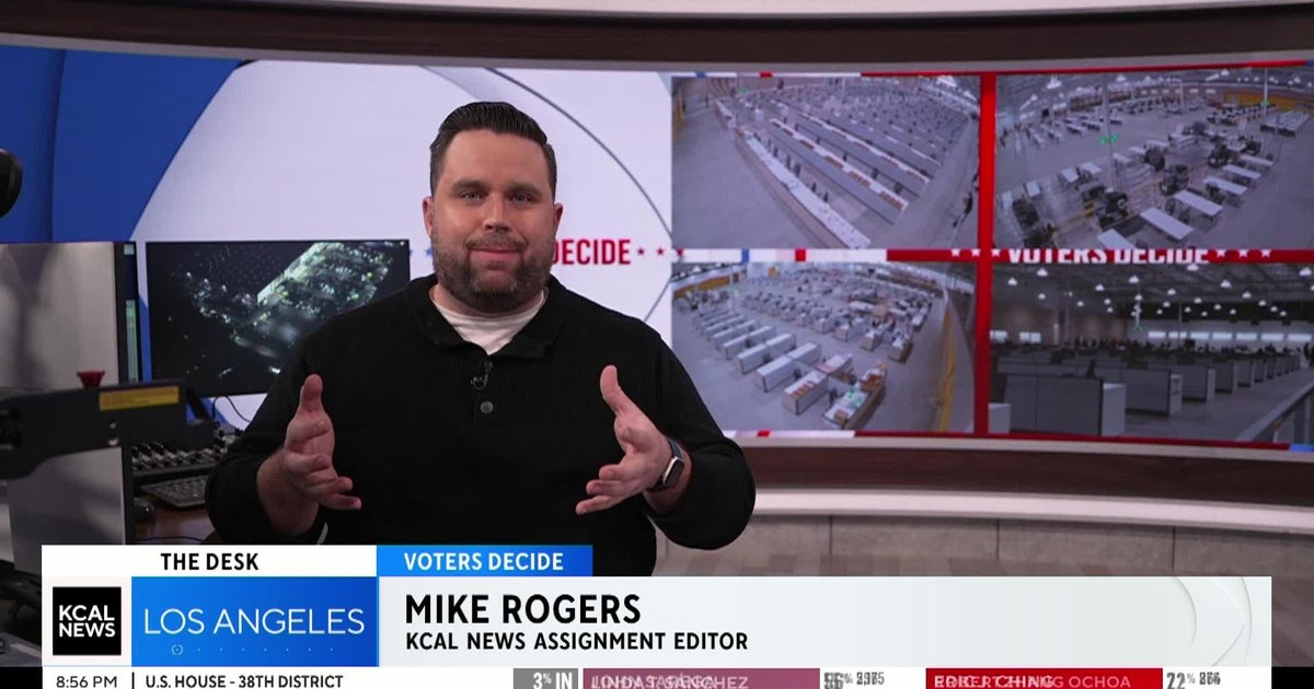 How ballots are tracked | The Desk - CBS Los Angeles