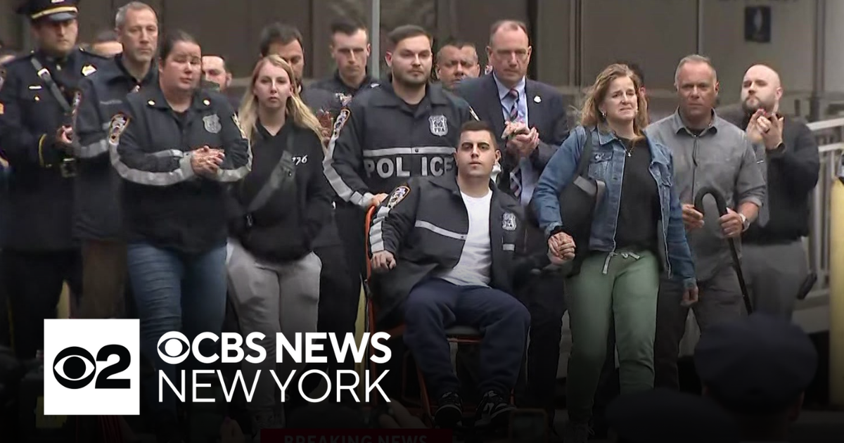 See it: NYPD officers released from hospital after Queens shooting ...
