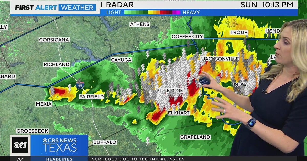 Another round of scattered storms possibe for North Texas - CBS Texas