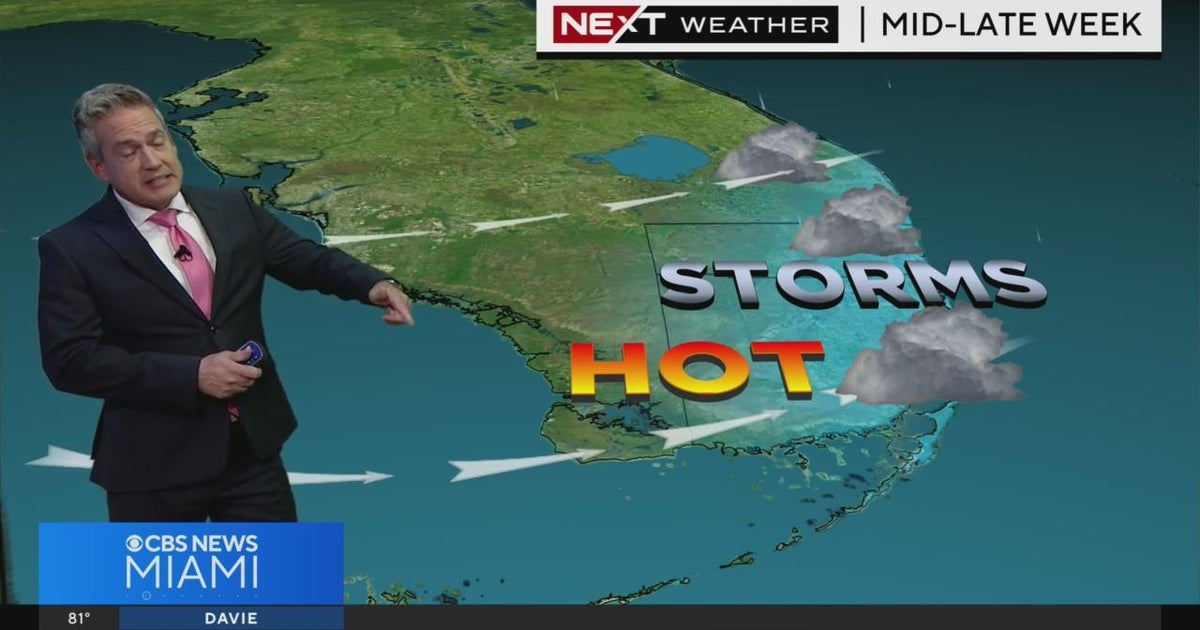 South Florida weather for Monday 6/3/24 9PM - CBS Miami