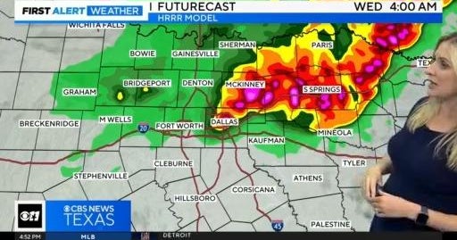 Hot and humid in North Texas with a chance of storms - CBS Texas
