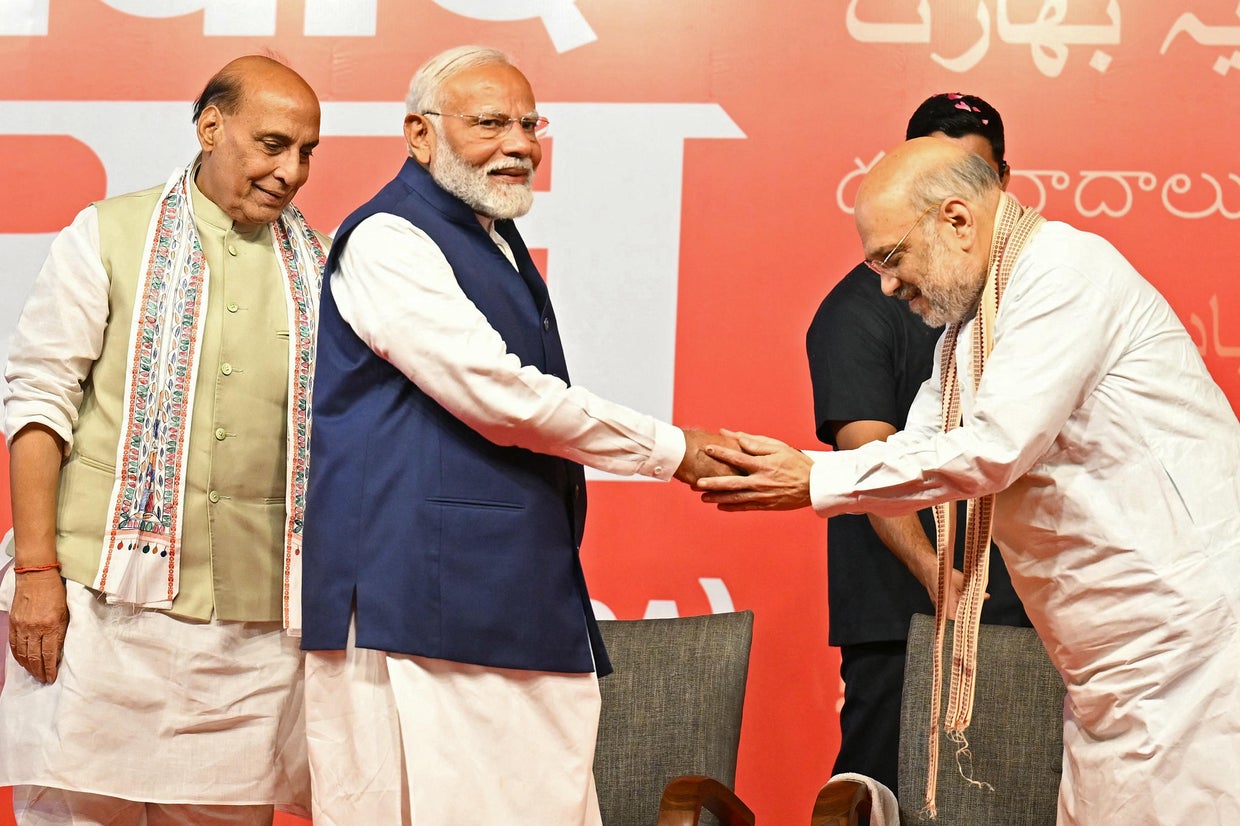 India 2024 election results show Prime Minister Narendra Modi winning ...