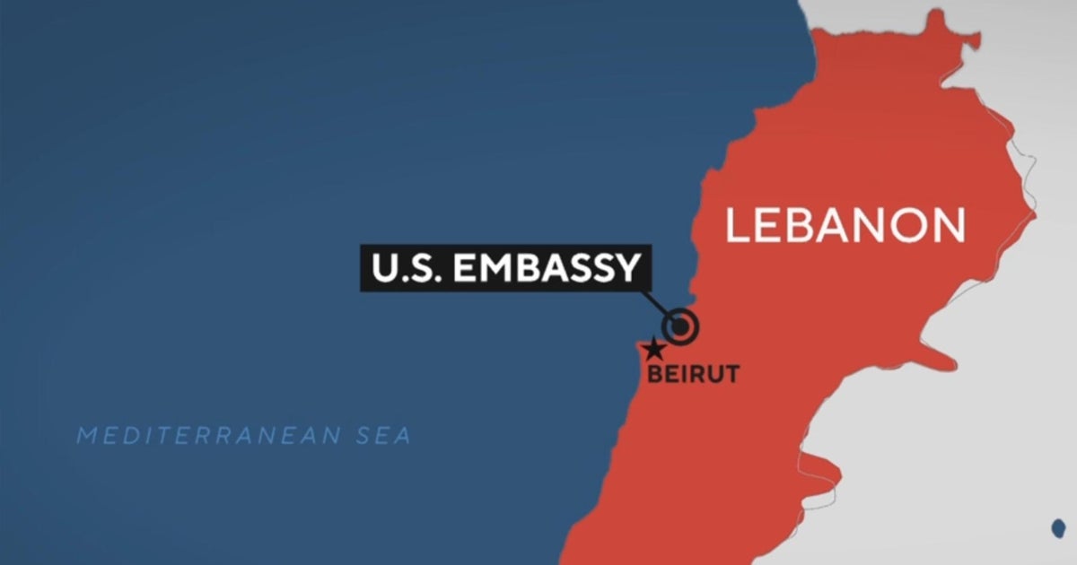 Attempted attack on U.S. Embassy in Lebanon - CBS News