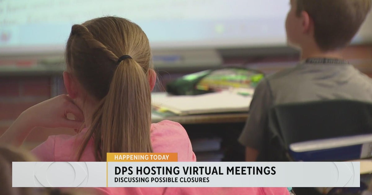 Denver Public Schools to discuss possible school closures - CBS Colorado