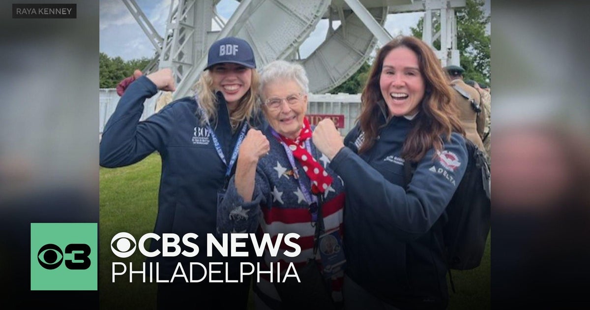 Mae Krier, Levittown, Pa.'s own Rosie the Riveter, visits Normandy on D ...