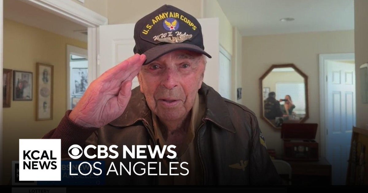 A Thousand Oaks 100-year-old veteran remembers D-Day - CBS Los Angeles