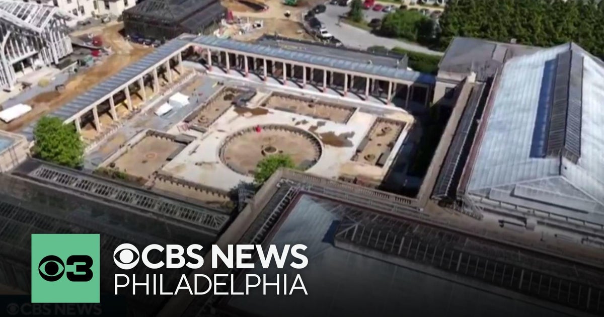 Longwood Gardens undergoing major construction project - CBS Philadelphia