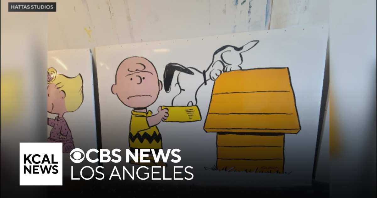 Tarzana neighbors band together to restore iconic "Snoopy Bridge" - CBS ...