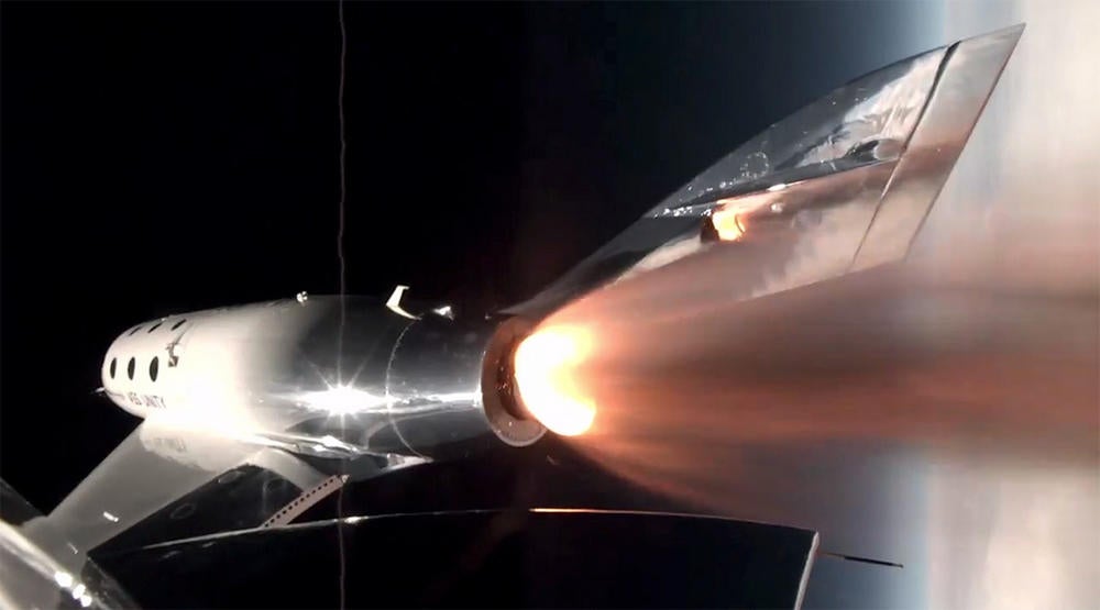 Virgin Galactic launches 2 pilots, 4 passengers to the edge of space ...