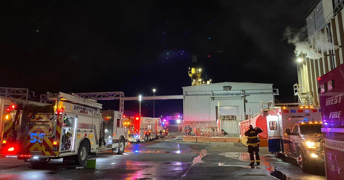Hot liquid glass causes hours-long fire at Colorado bottling facility ...