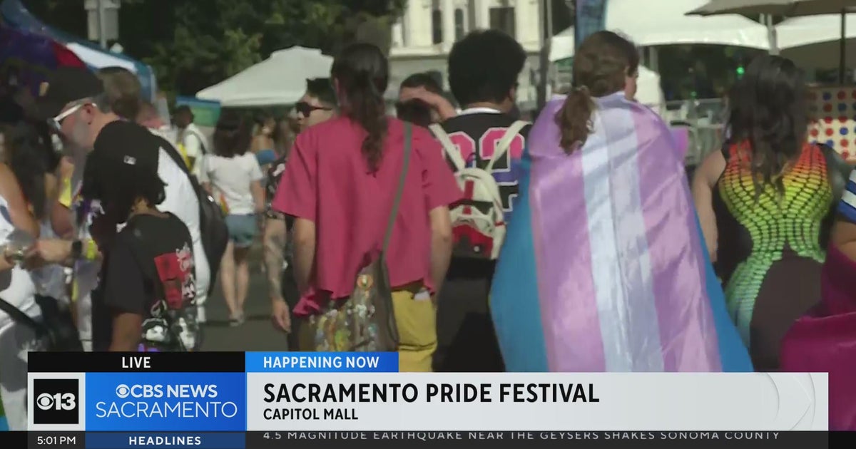 Sacramento Pride Festival underway at Capitol Mall - CBS Sacramento