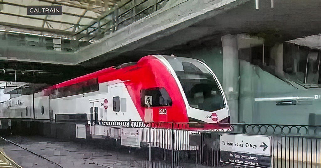 New electric fleet set to move Caltrain into a green future - CBS San ...