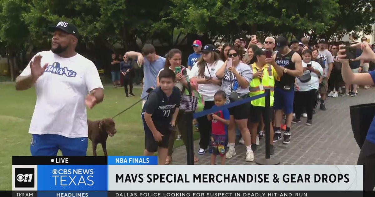 Dallas Mavericks drop special NBA Finals gear for MFFLs - CBS Texas