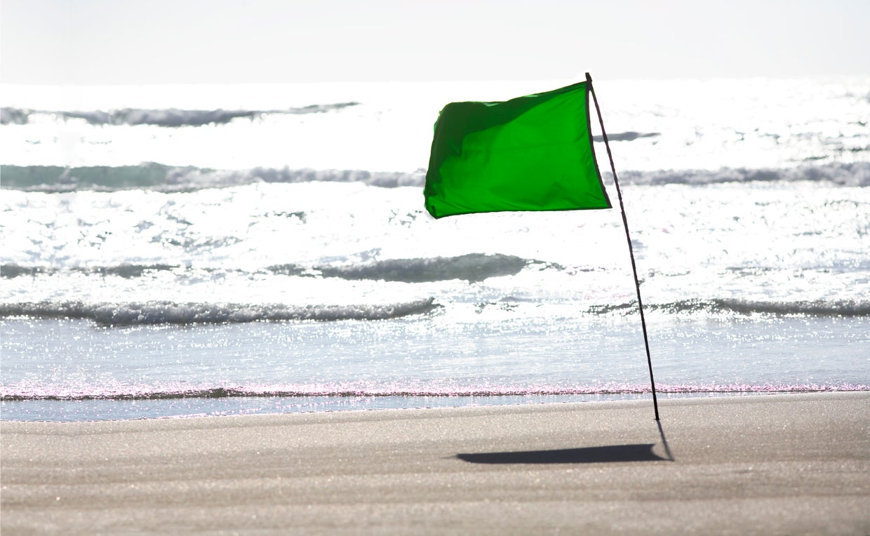 What does each beach flag color mean? A guide to the warning system ...