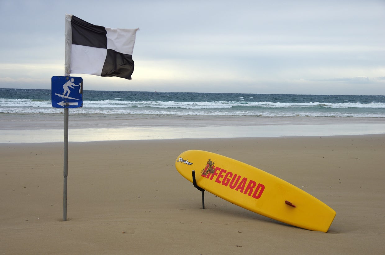What does each beach flag color mean? A guide to the warning system ...