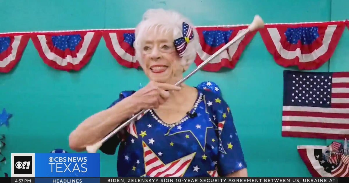 Age just a number for 88-year-old North Texas baton twirler - CBS Texas