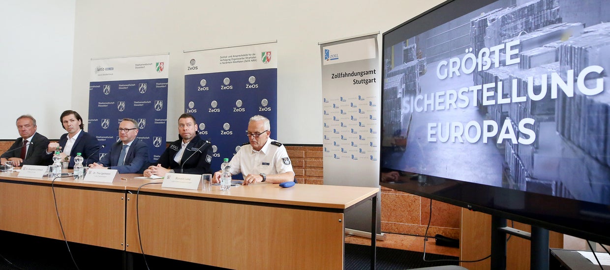 German authorities seize $2.78 billion in cocaine, call it a record ...