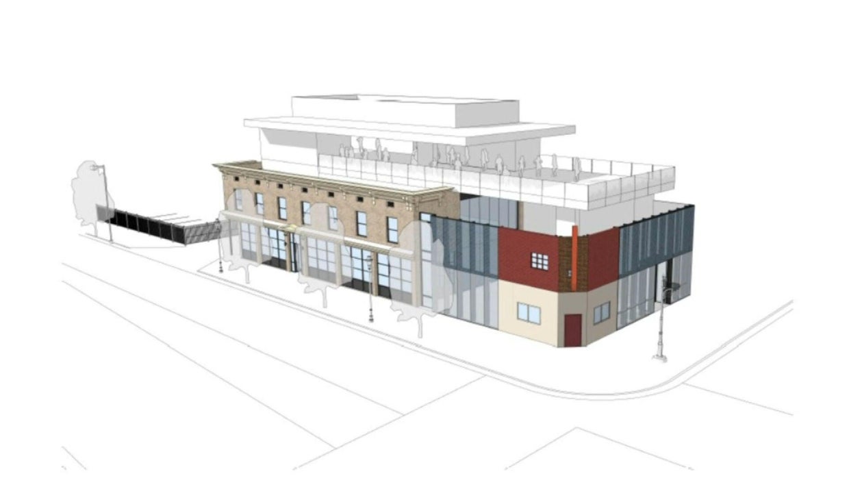 Revised plans preserve parts of the historic El Chapultepec building in ...