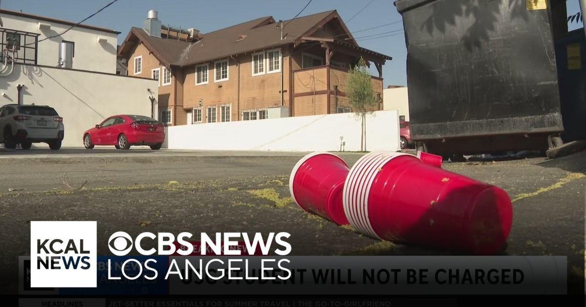 USC student will not face charges in deadly stabbing on Greek Row - CBS ...