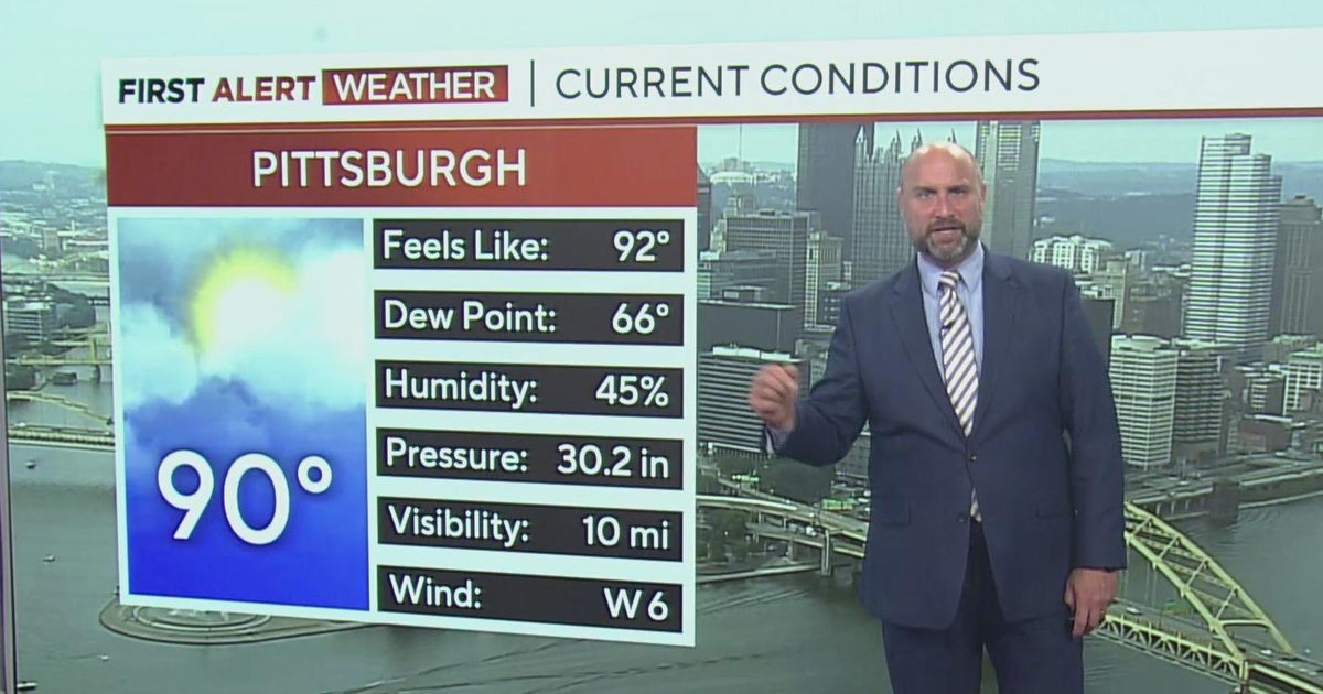KDKA-TV Evening Forecast (6/19) - CBS Pittsburgh