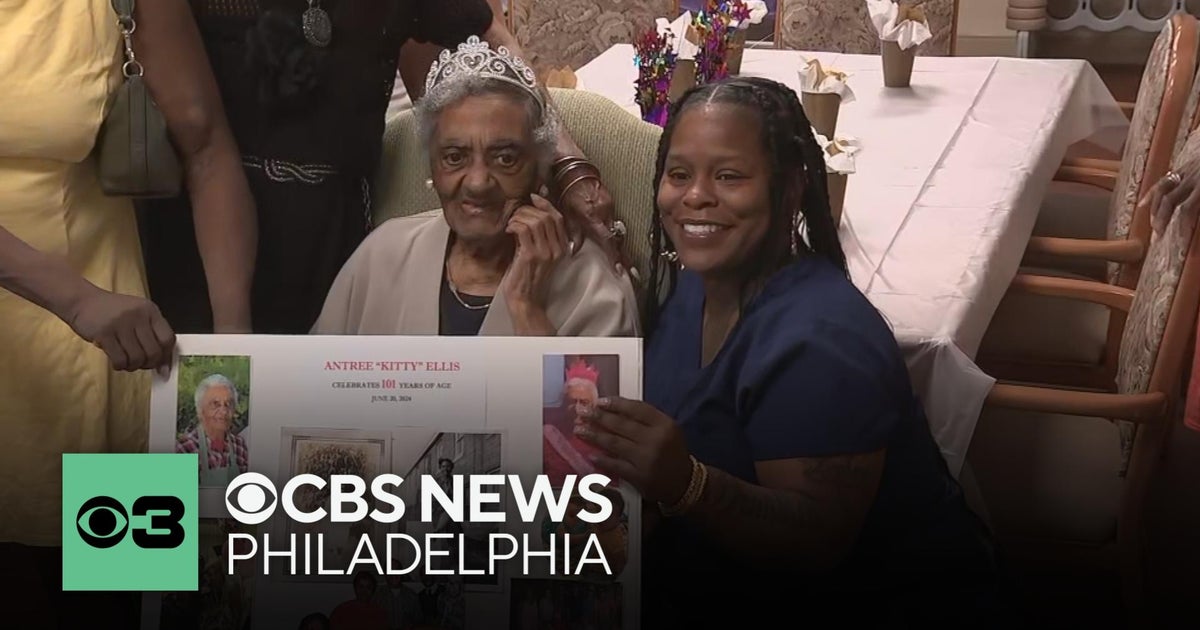 Antreé "Kitty" Ellis celebrates her 101st birthday in Northeast ...