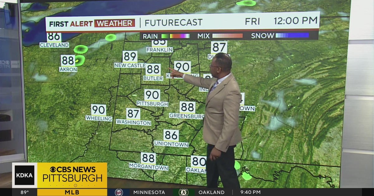 KDKA-TV Afternoon Forecast (6/21) - CBS Pittsburgh