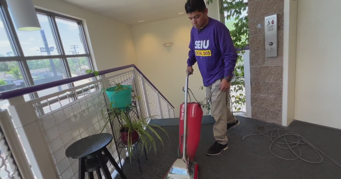 Janitors fight for better wages and working conditions in Colorado ...